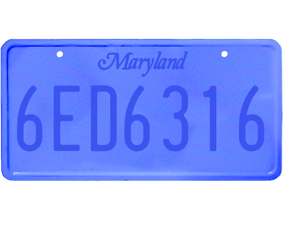 Maryland License Plate Wrap Kit – PlateWraps
