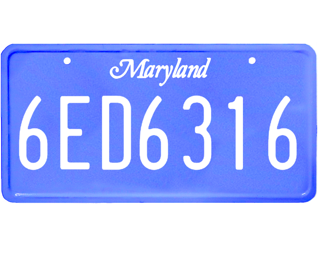 Maryland License Plate Wrap Kit – PlateWraps