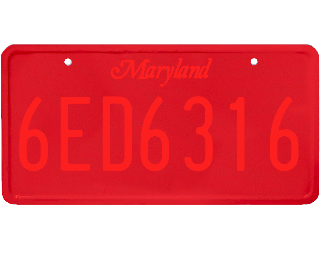 Maryland License Plate Wrap Kit – PlateWraps