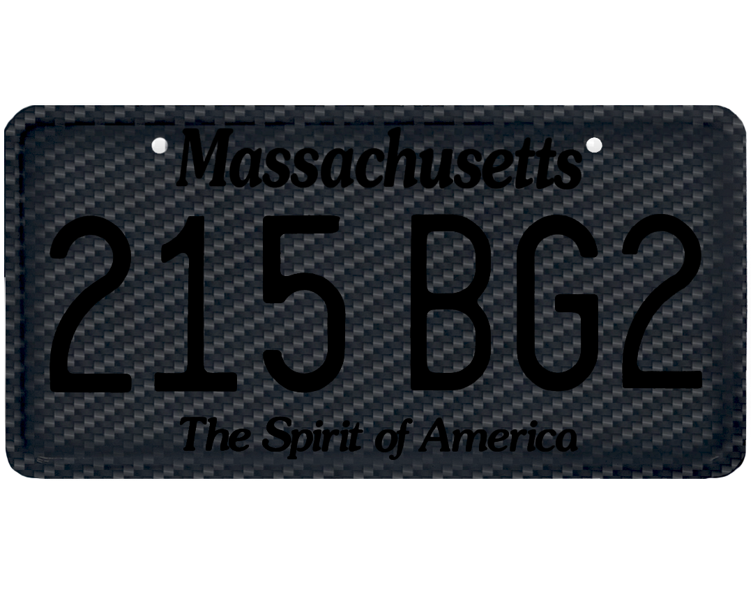 Massachusetts License Plate Wrap Kit – PlateWraps