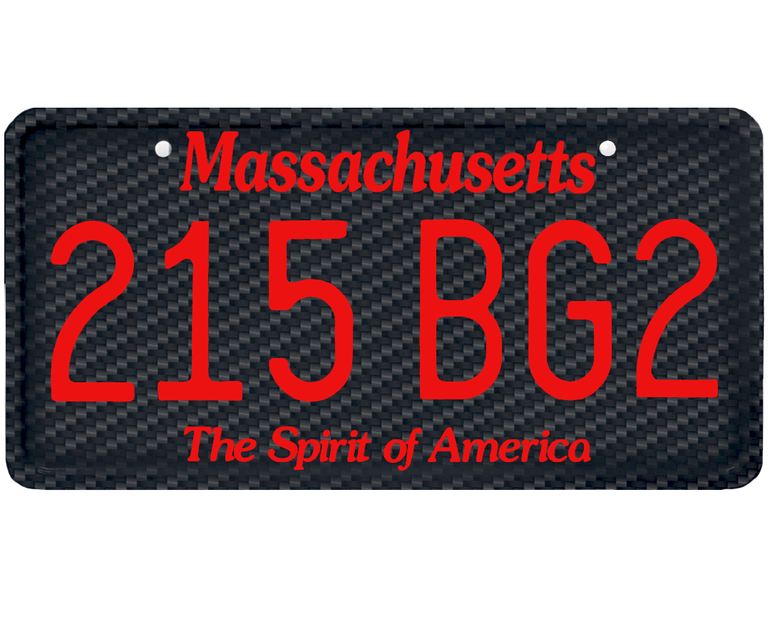 Massachusetts License Plate Wrap Kit – PlateWraps