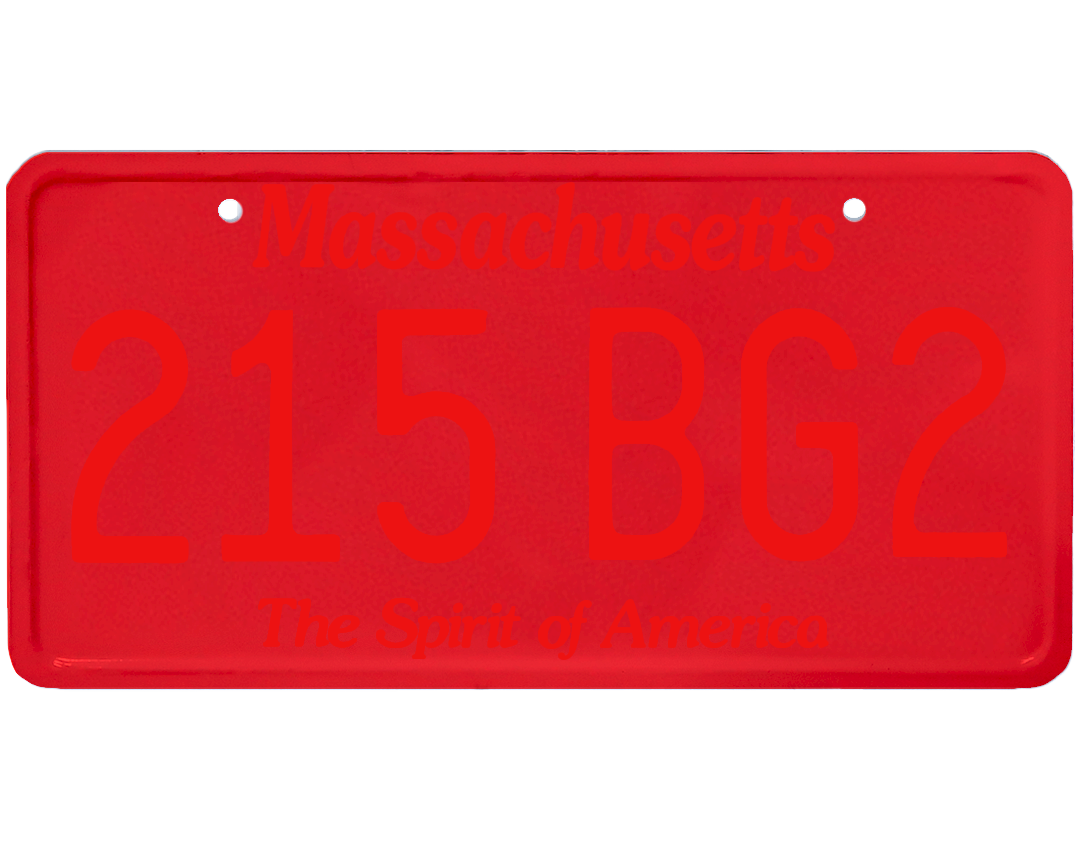 Massachusetts License Plate Wrap Kit – PlateWraps