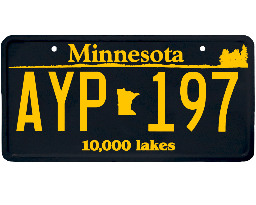 Minnesota License Plate Wrap Kit – PlateWraps