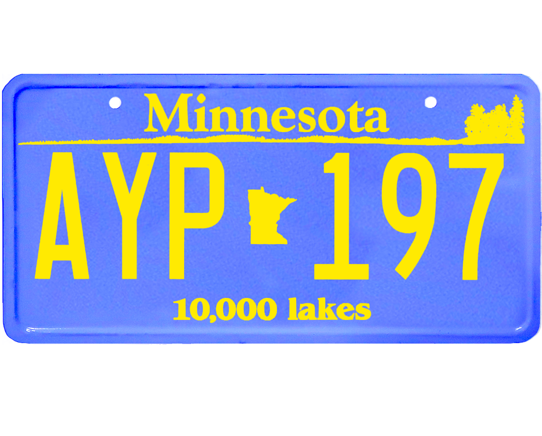 Minnesota License Plate Wrap Kit – PlateWraps
