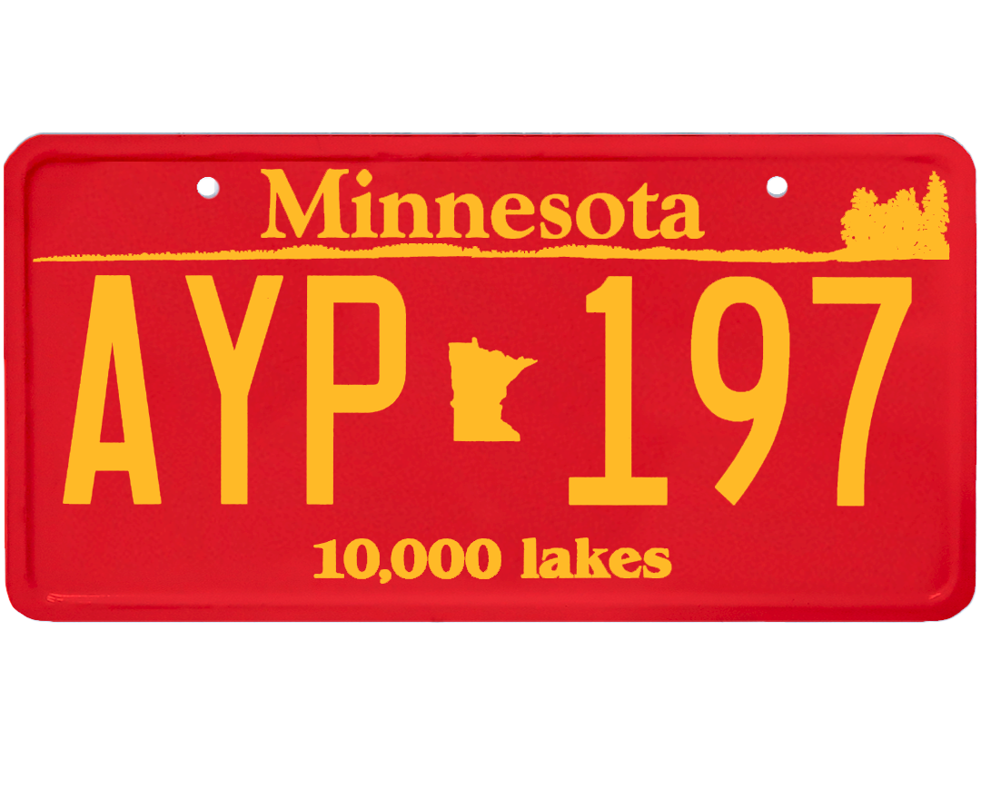 Minnesota License Plate Wrap Kit – PlateWraps