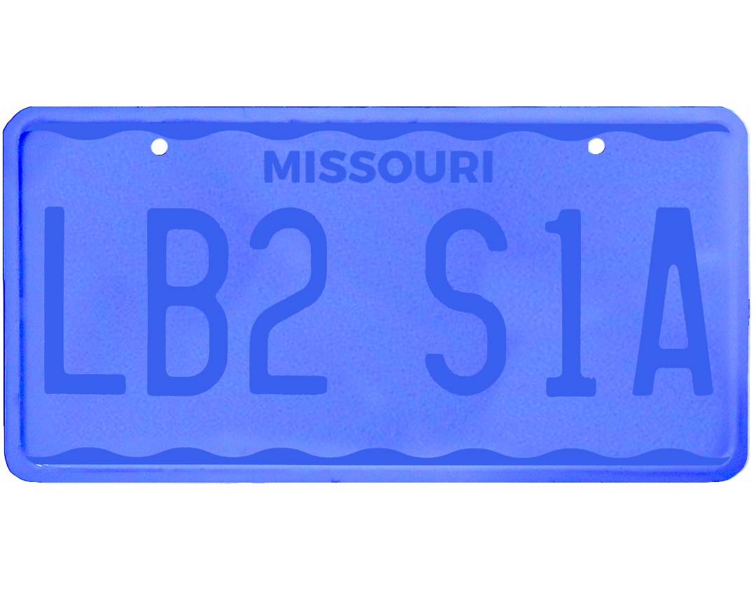 Missouri License Plate Wrap Kit – PlateWraps