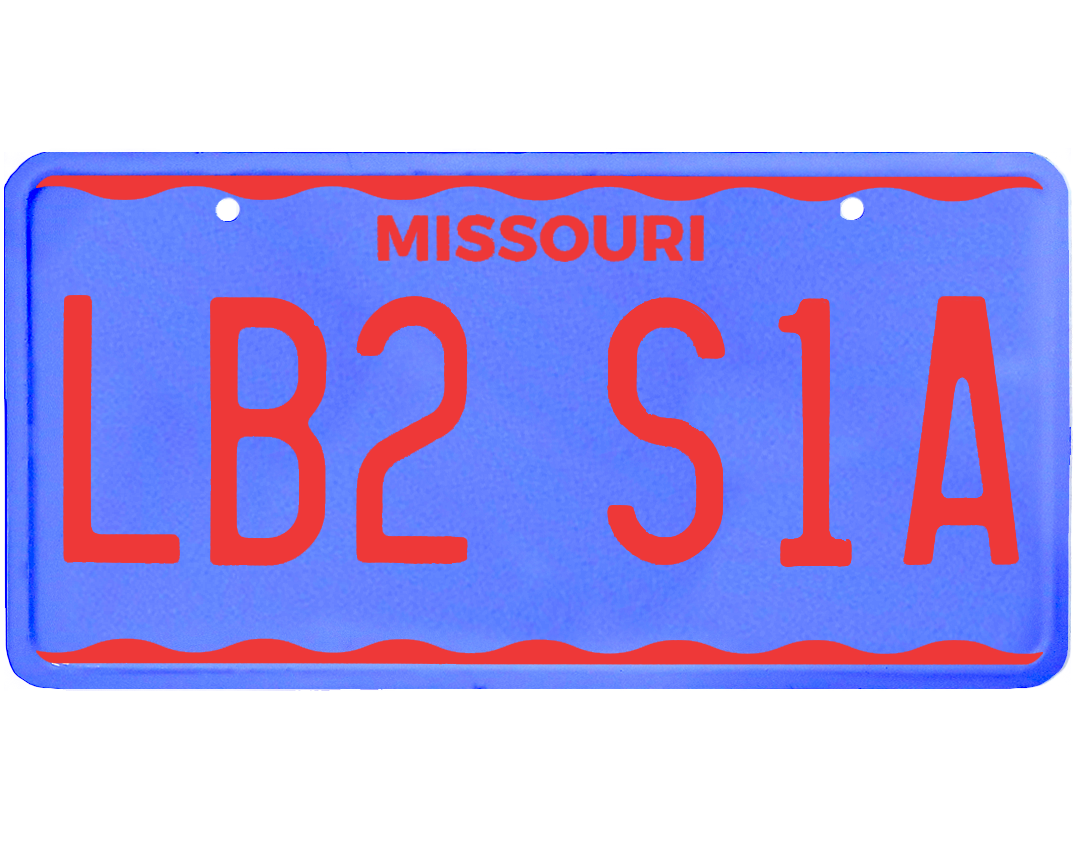 Missouri License Plate Wrap Kit – PlateWraps