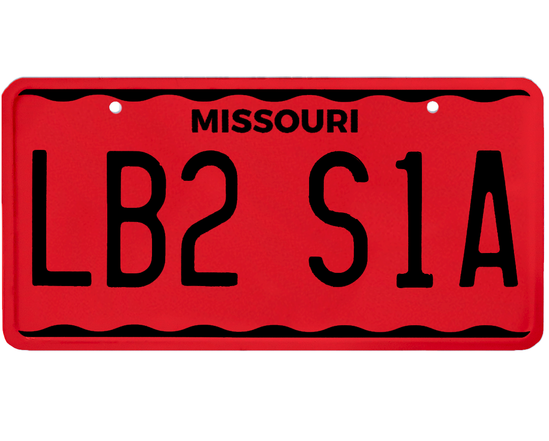 Missouri License Plate Wrap Kit – PlateWraps