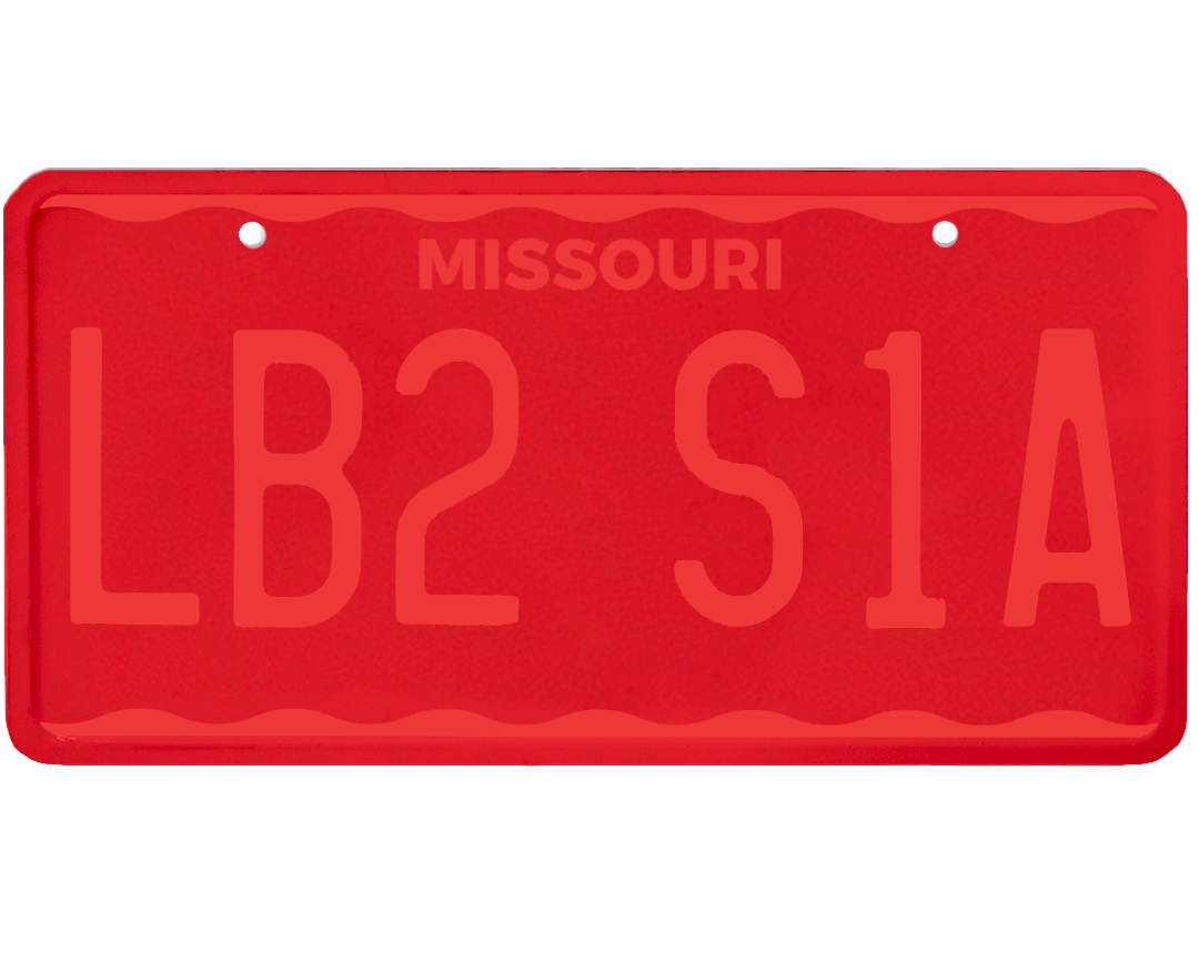 Missouri License Plate Wrap Kit – PlateWraps