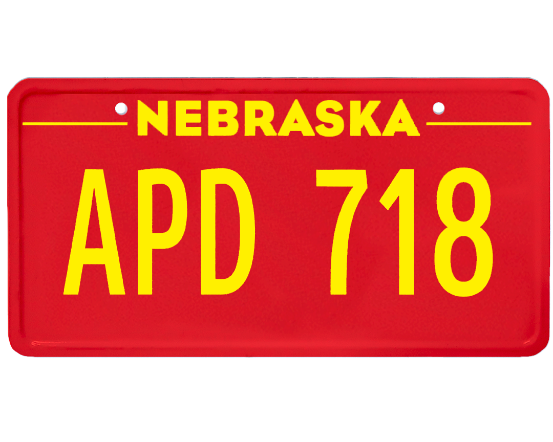 Nebraska License Plate Wrap Kit – PlateWraps