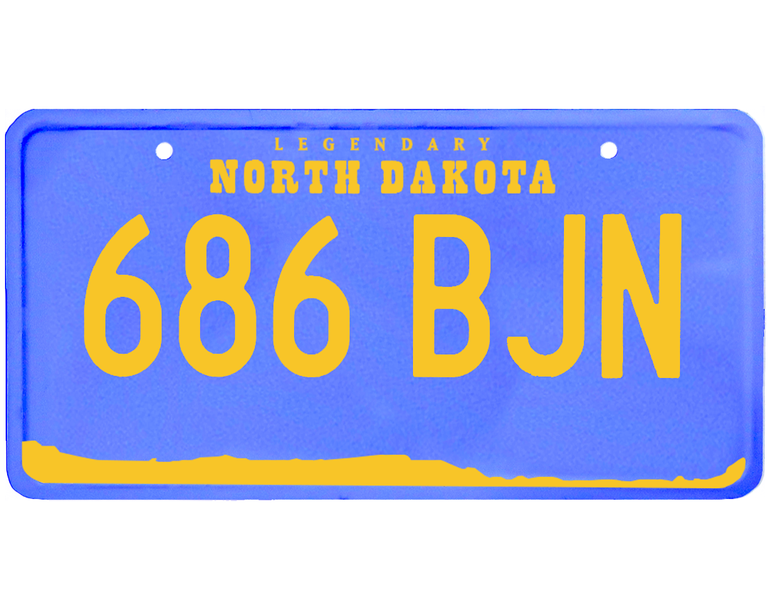 North Dakota License Plate Wrap Kit – PlateWraps