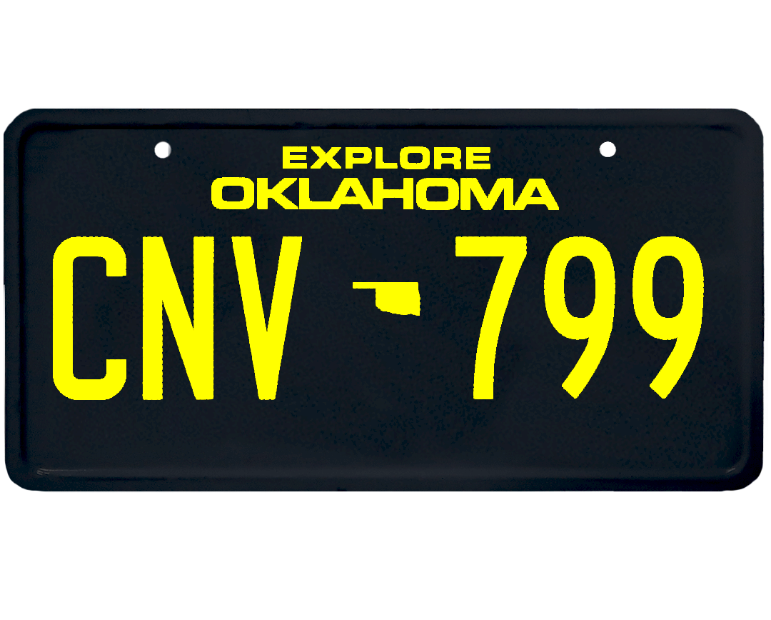 Oklahoma License Plate Wrap Kit – PlateWraps
