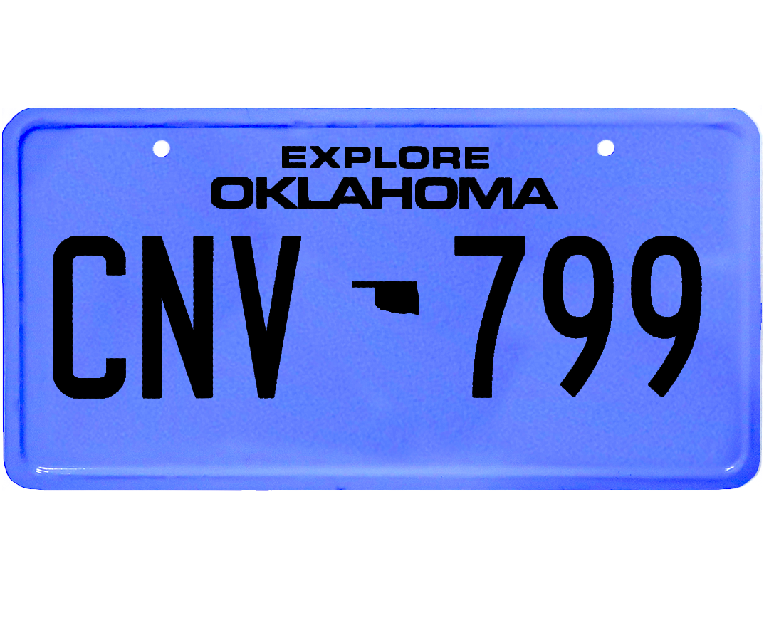 Oklahoma License Plate Wrap Kit – PlateWraps