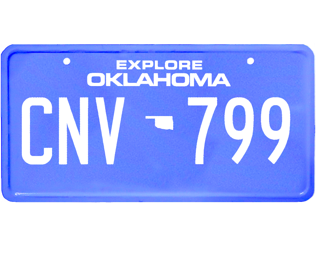 Oklahoma License Plate Wrap Kit – PlateWraps