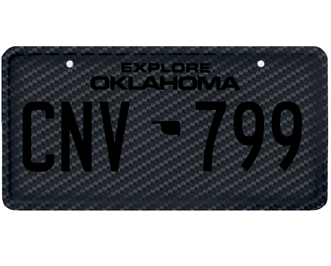 Oklahoma License Plate Wrap Kit – PlateWraps