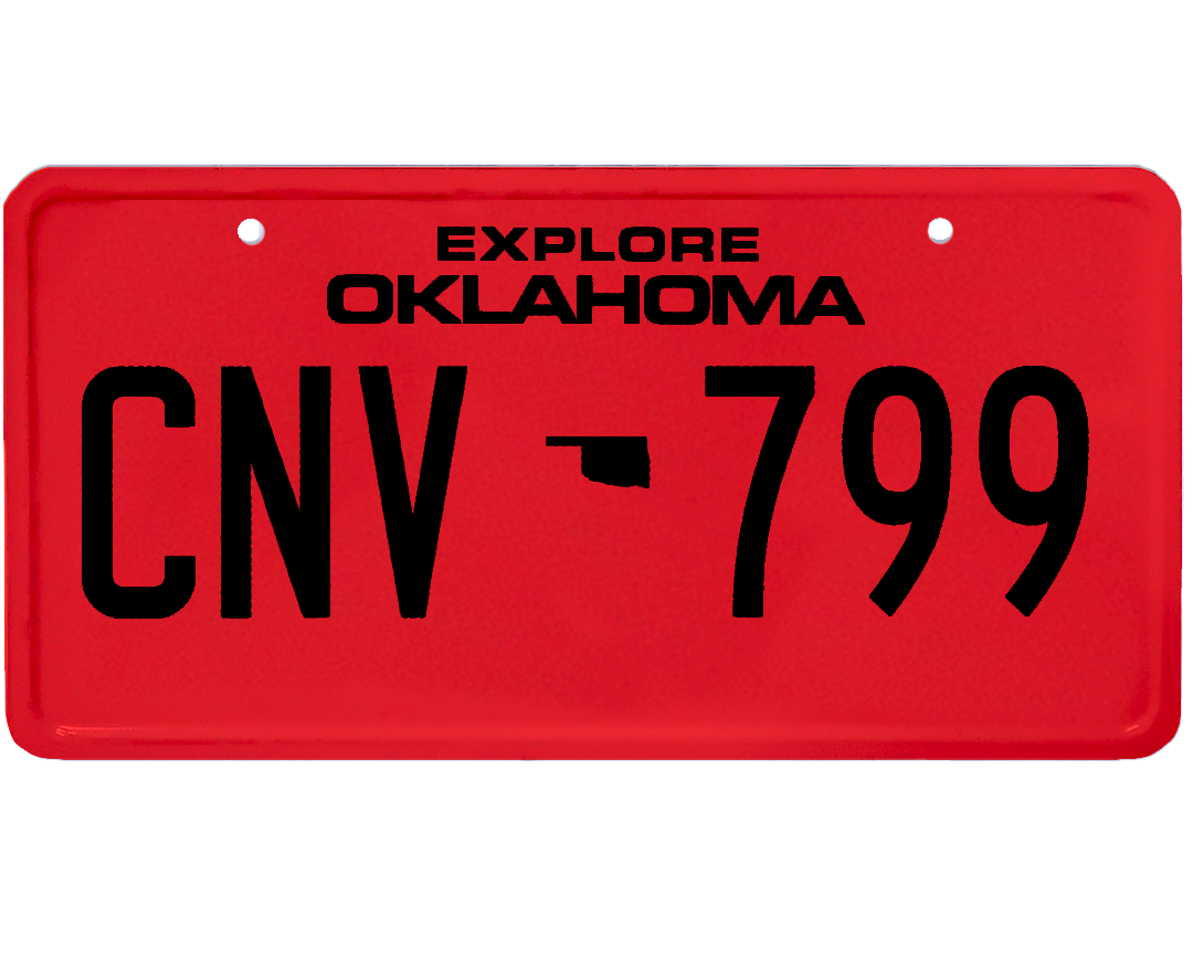 Oklahoma License Plate Wrap Kit – PlateWraps
