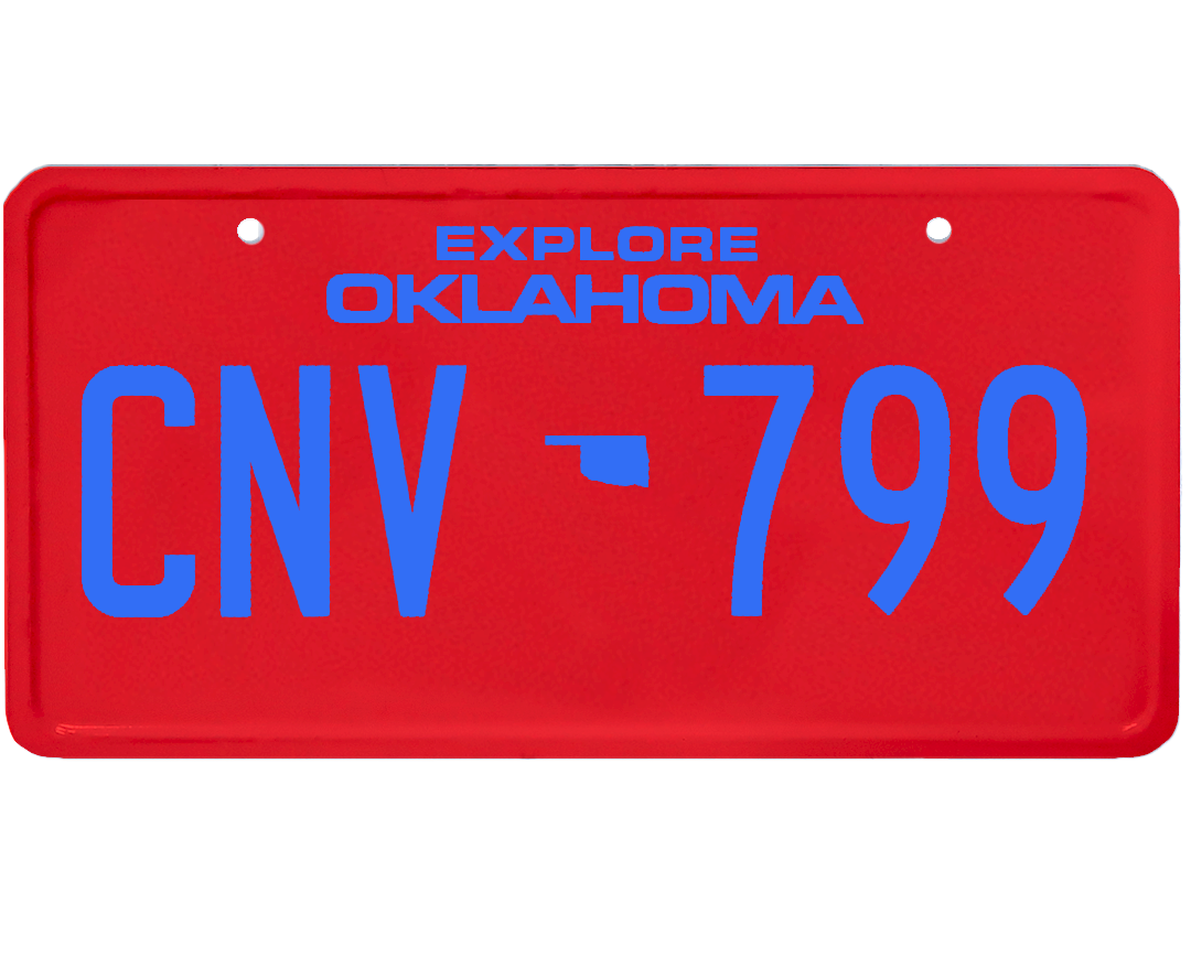 Oklahoma License Plate Wrap Kit – PlateWraps