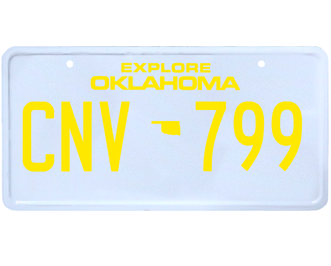 Oklahoma License Plate Wrap Kit – PlateWraps