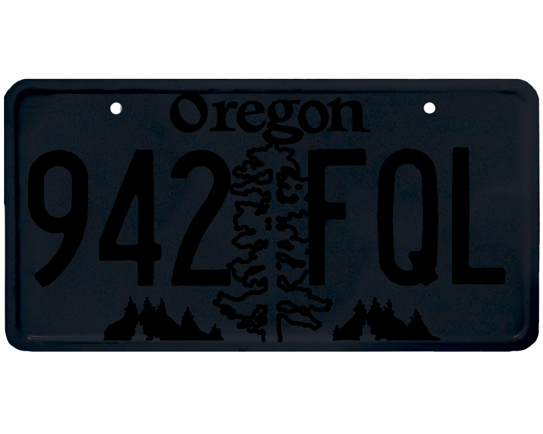 Oregon License Plate Wrap Kit – PlateWraps
