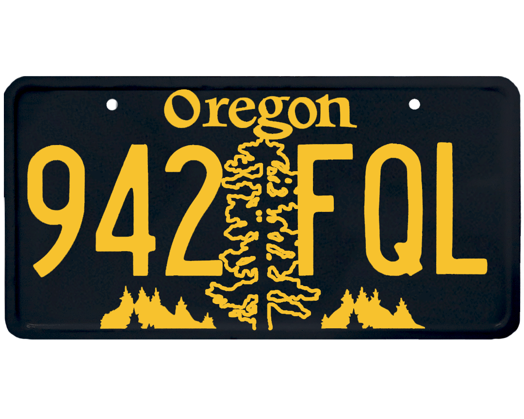 Oregon License Plate Wrap Kit – PlateWraps
