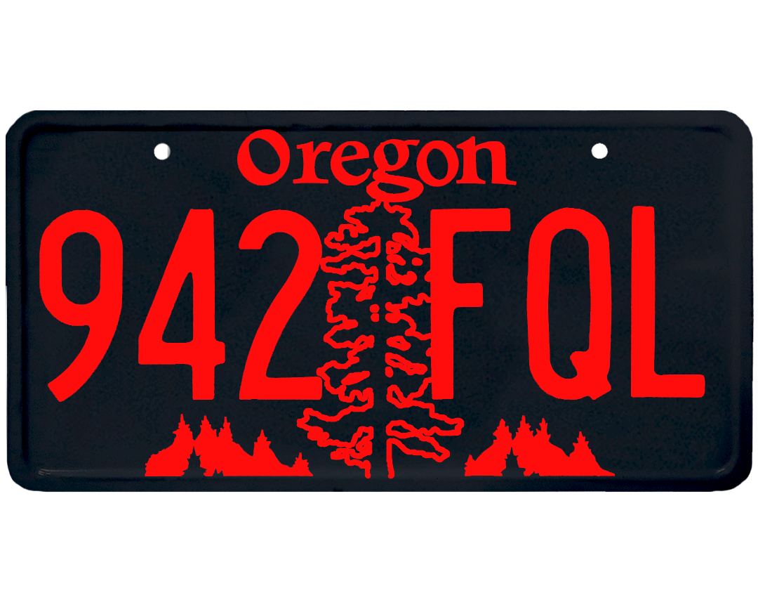 Oregon License Plate Wrap Kit – PlateWraps