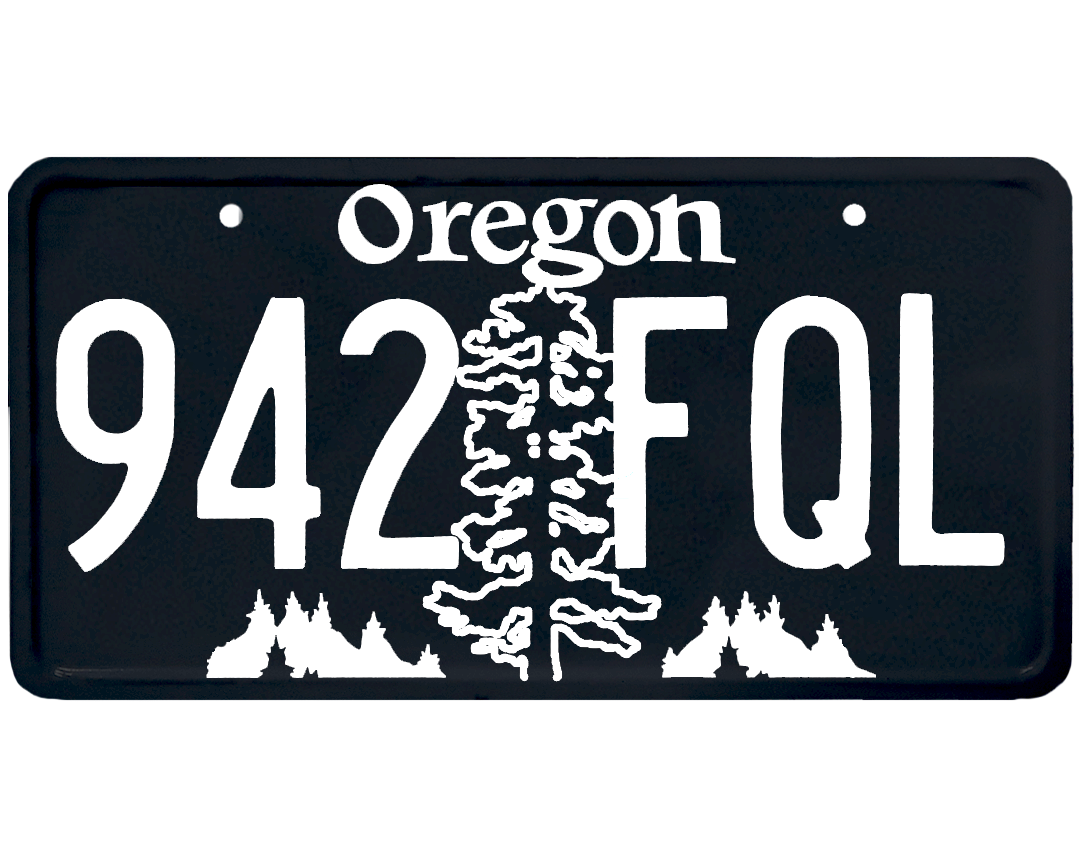 Oregon License Plate Wrap Kit – PlateWraps