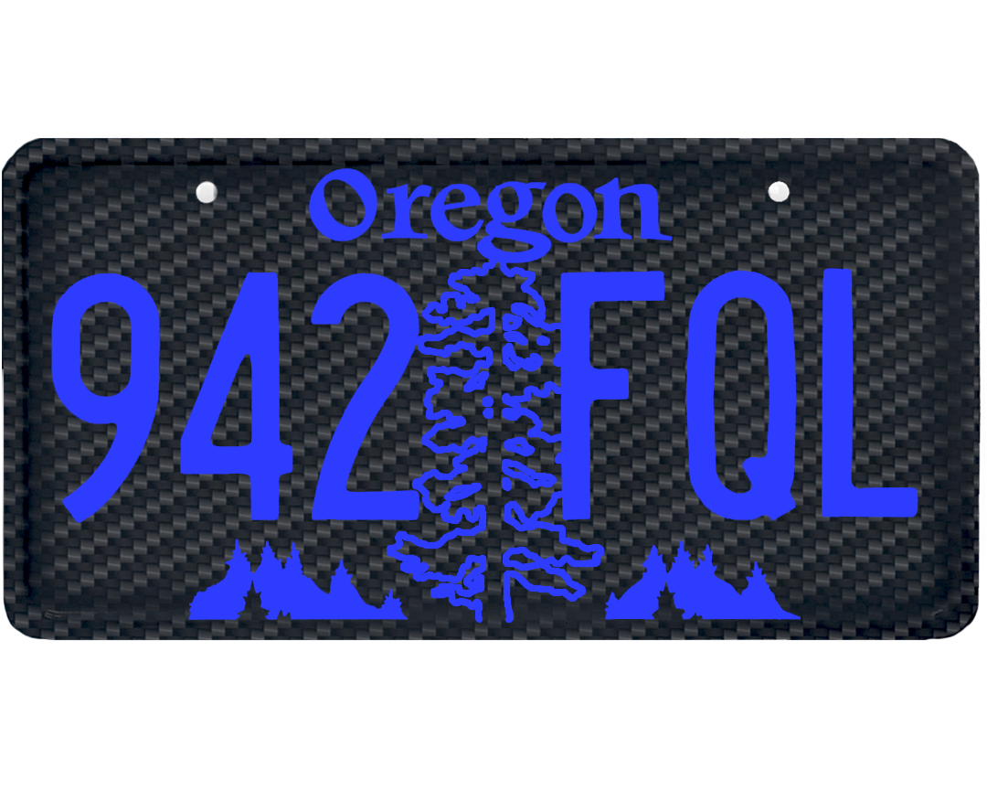 Oregon License Plate Wrap Kit – PlateWraps