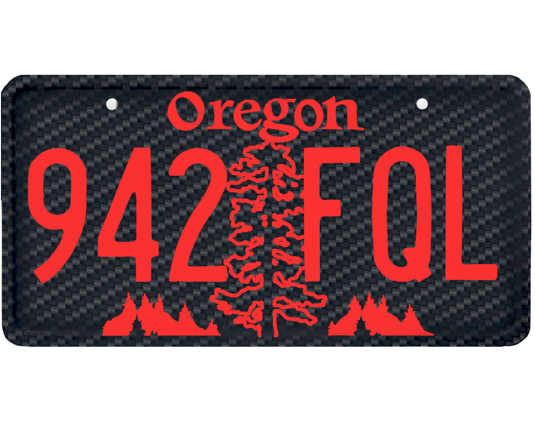 Oregon License Plate Wrap Kit – PlateWraps