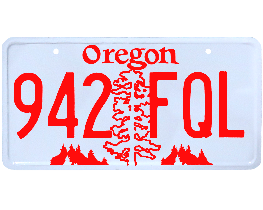 Oregon License Plate Wrap Kit – PlateWraps