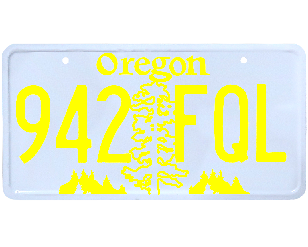 Oregon License Plate Wrap Kit – PlateWraps