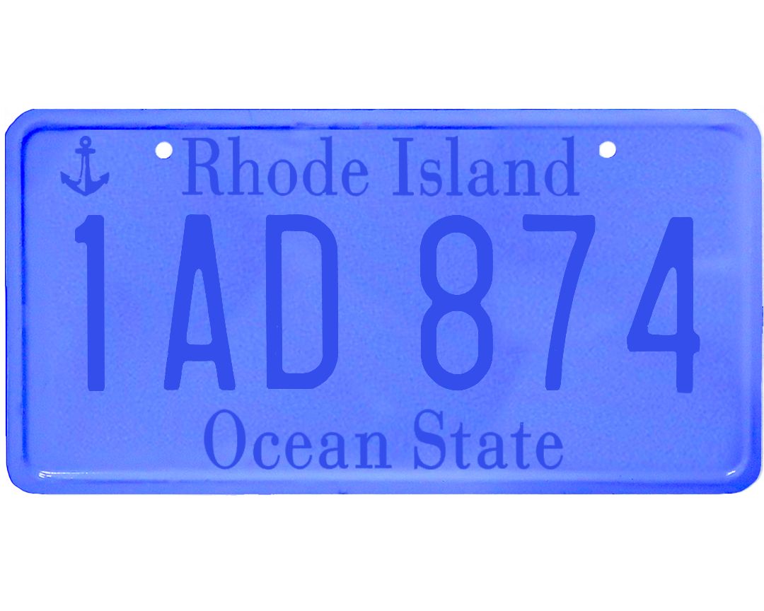 Rhode Island License Plate Wrap Kit – PlateWraps
