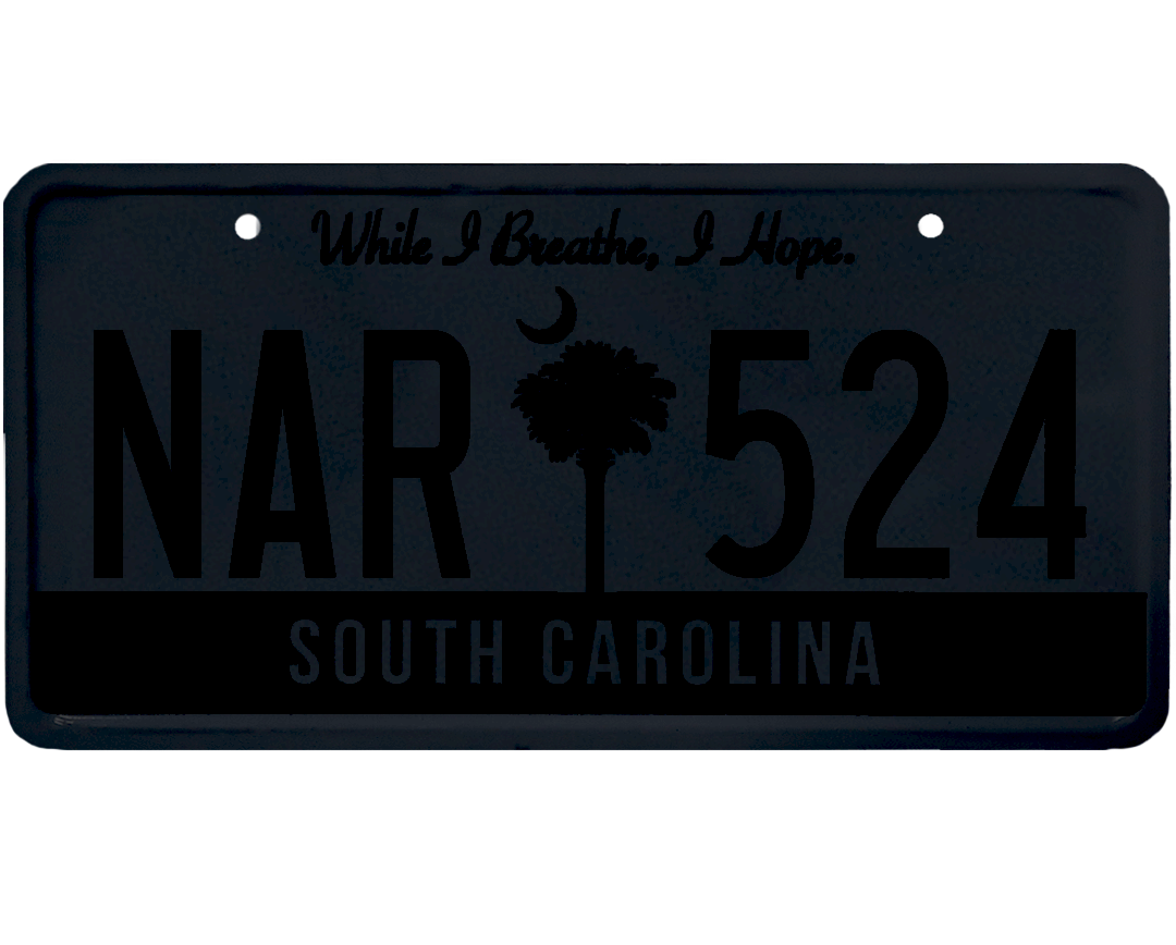 South Carolina License Plate Wrap Kit – PlateWraps