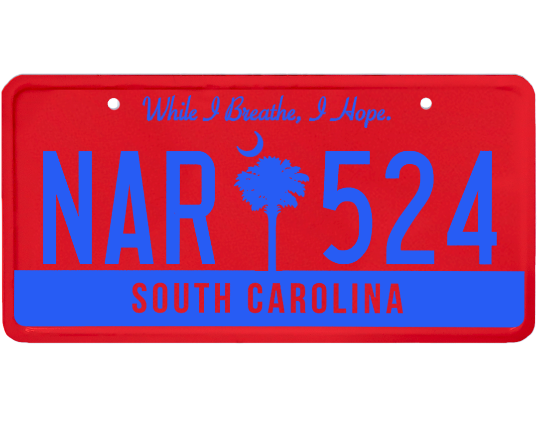 South Carolina License Plate Wrap Kit – PlateWraps