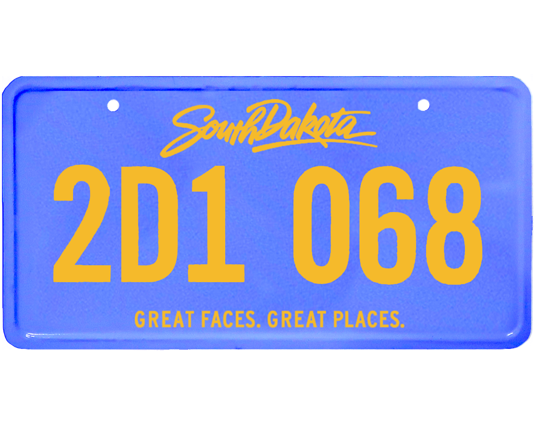 South Dakota License Plate Wrap Kit – PlateWraps