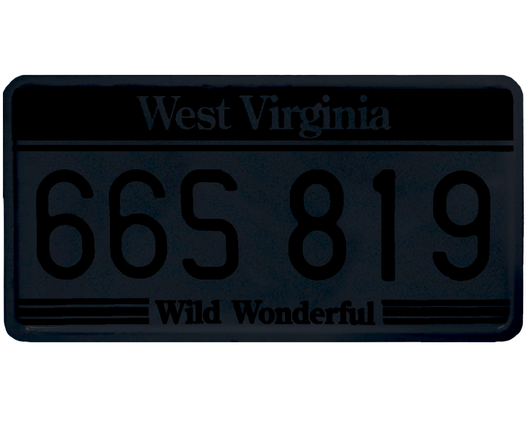 West Virginia License Plate Wrap Kit – PlateWraps