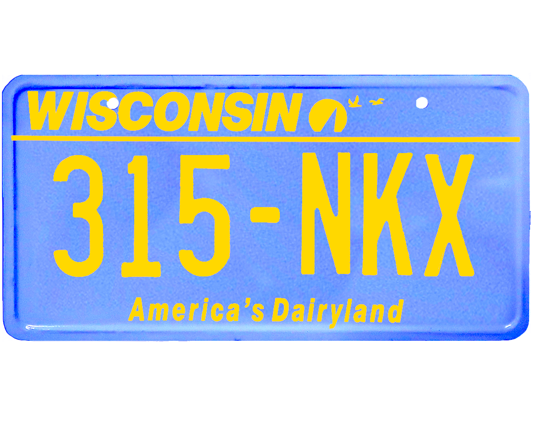 Wisconsin License Plate Wrap Kit – PlateWraps
