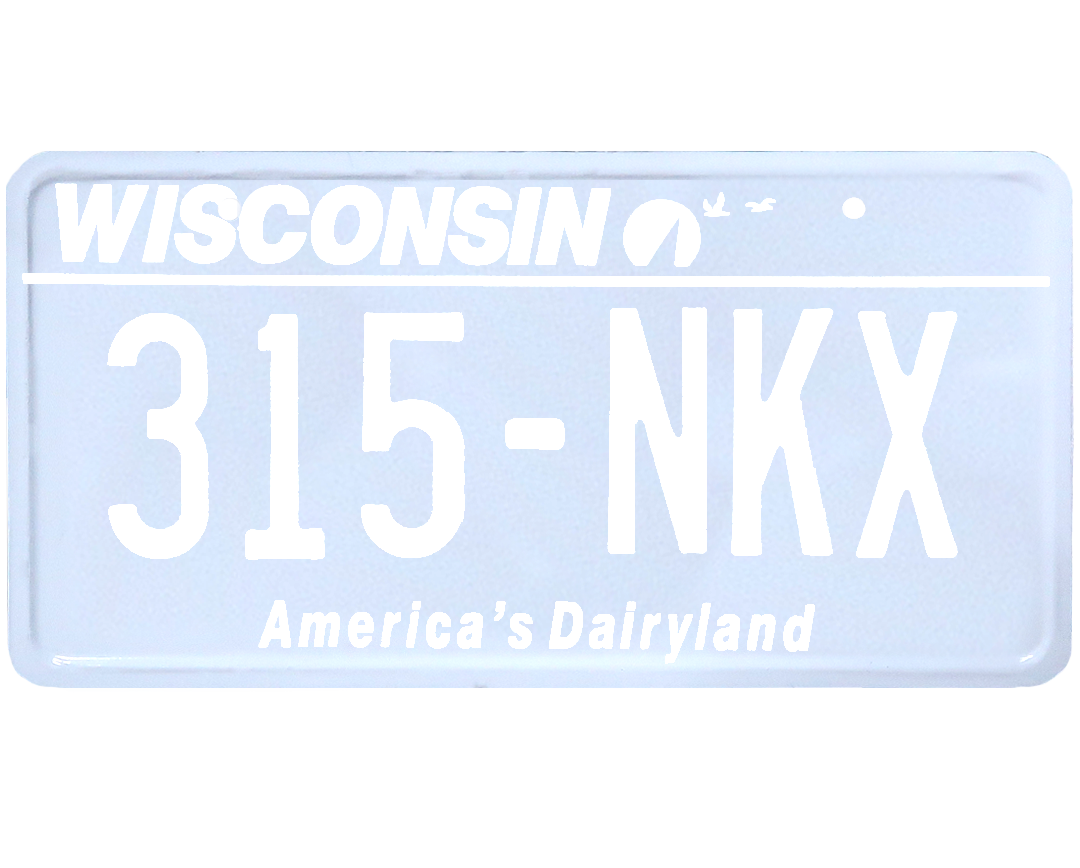 Wisconsin License Plate Wrap Kit – PlateWraps